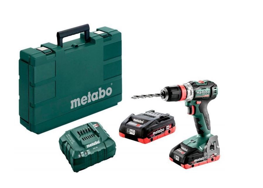 Suktuvas-gręžtuvas Metabo BS 18 L BL Q; 18 V; 2x4,0 Ah akum. - 602327800 - Suktuvai ir gręžtuvai