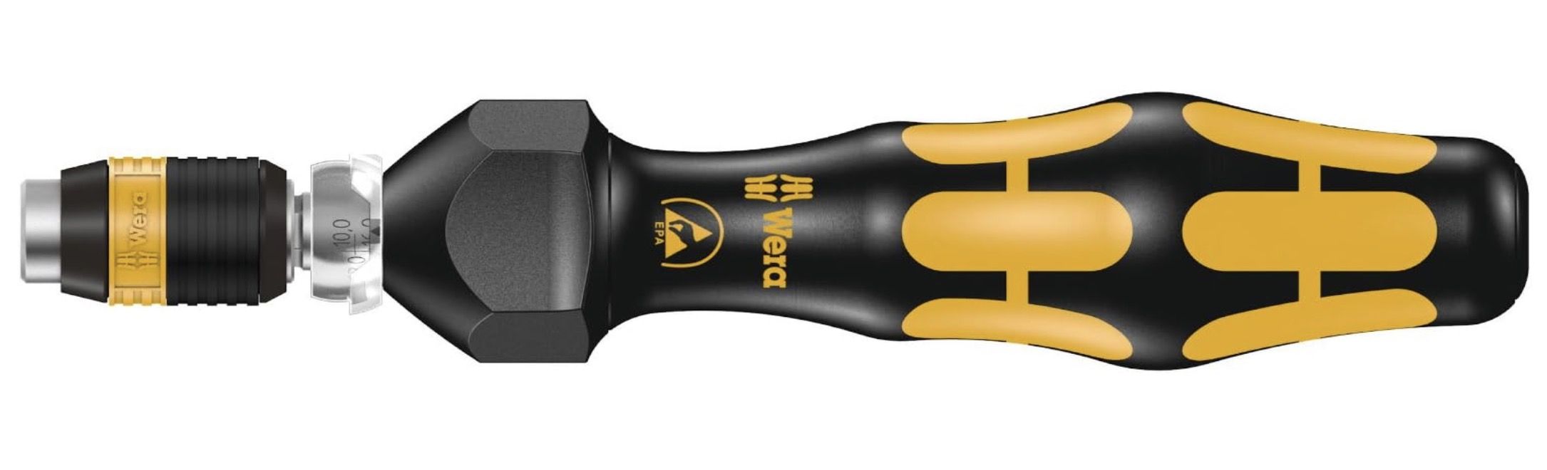 Dinamometrinis atsuktuvas Wera 7430 ESD Kraftform; 1/4''; 0,10-0,34 Nm ...